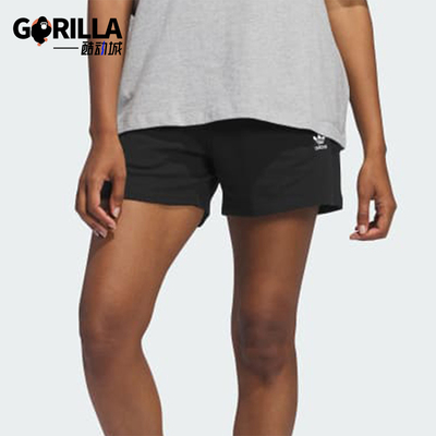 Adidas/阿迪达斯正品三叶草女士宽松时尚舒适休闲短裤IY7343