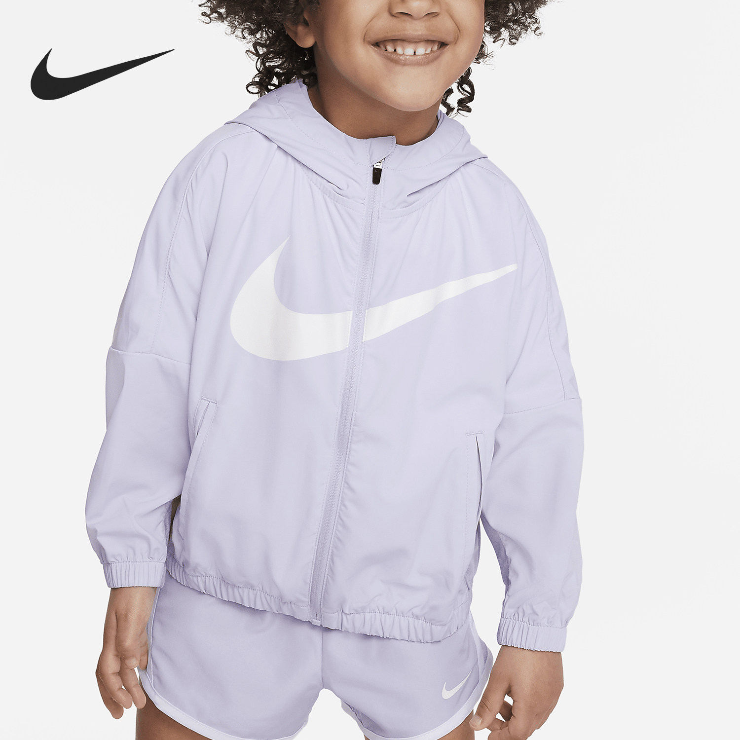 Nike/耐克正品Swoosh Windbreaker婴童防晒夹克FQ3651-536