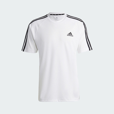 阿迪达斯男士运动简约短袖