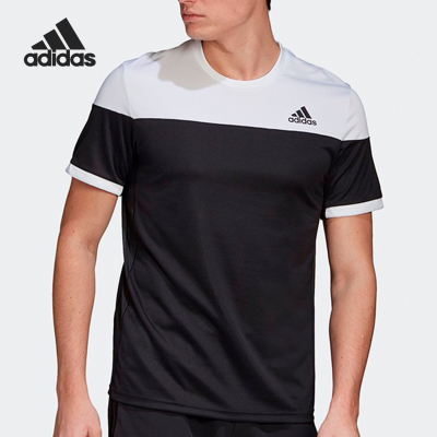 Adidas/阿迪达斯正品夏季男士时尚圆领训练运动透气短袖FT9720