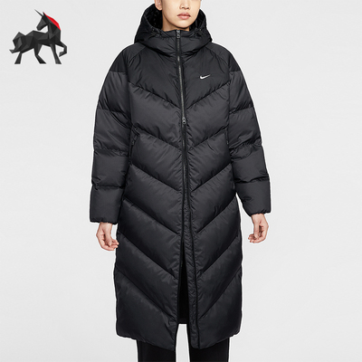 Nike/耐克正品Sportswear女士简约宽松连帽保暖羽绒服HV5237-010