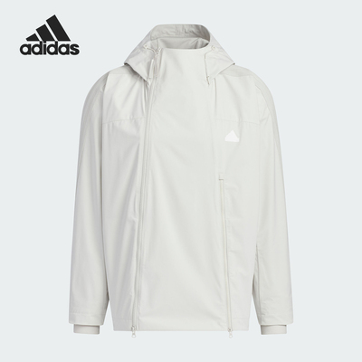 阿迪达斯男士连帽夹克外套