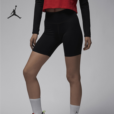 Nike/耐克官方正品当季新款女士高腰紧身训练运动短裤FN7326-010