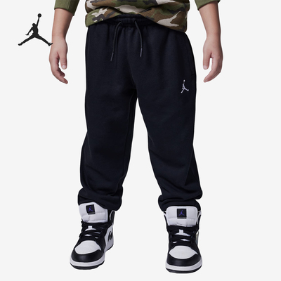 Nike/耐克正品Jordan 小童法式毛圈系带宽松长裤HQ7114-010