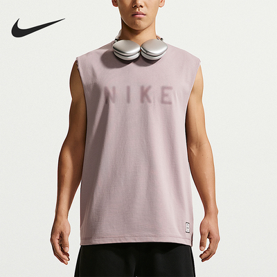 Nike/耐克正品Dri-FIT男士透气圆领运动经典无袖T恤IF2798-226