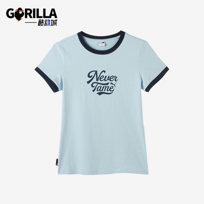 彪马女士运动透气休闲短袖经典