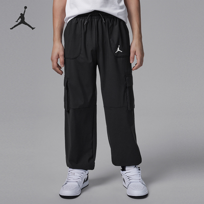 Nike/耐克正品JORDAN大童梭织工装外出休闲运动长裤II6433-010