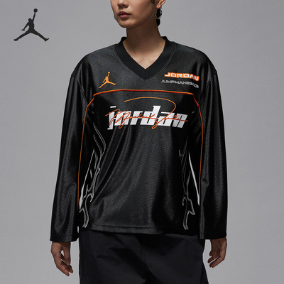 耐克女士宽松针织长袖T恤