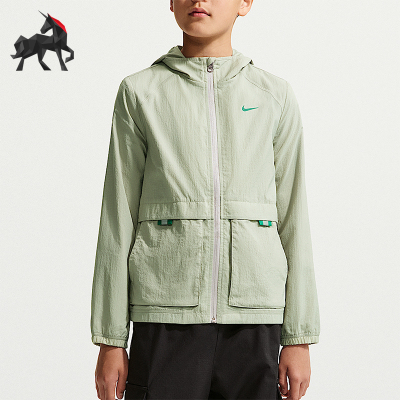 Nike/耐克正品Sportswear大童梭织简约经典舒适夹克IO0772-304