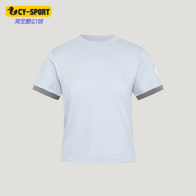 Adidas/阿迪达斯正品女士圆领舒适日常经典休闲运动短袖T恤LC6387