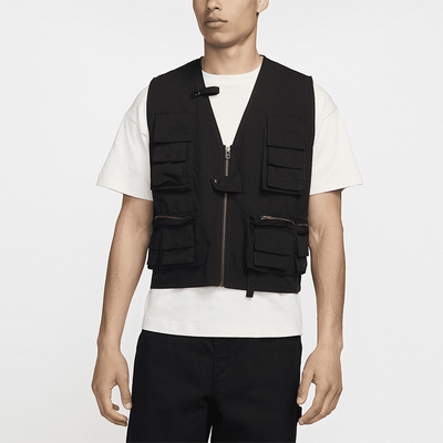 Nike/耐克正品男士舒适耐用经典运动休闲多口袋背心FN3214-010
