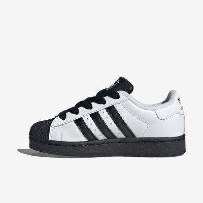Adidas阿迪达斯正品儿童Superstar 2低帮舒适百搭休闲板鞋JI0211