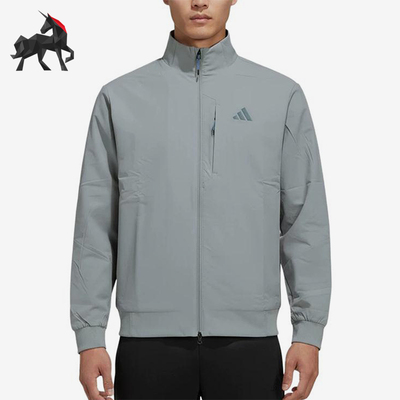 Adidas/阿迪达斯正品WindTH新款男灰色训练经典夹克外套KR2509