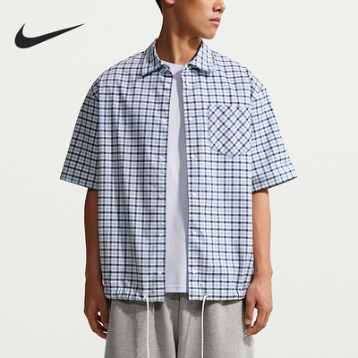 Nike/耐克正品Sportswear Club 男士经典短袖衬衫T恤IR7577-468