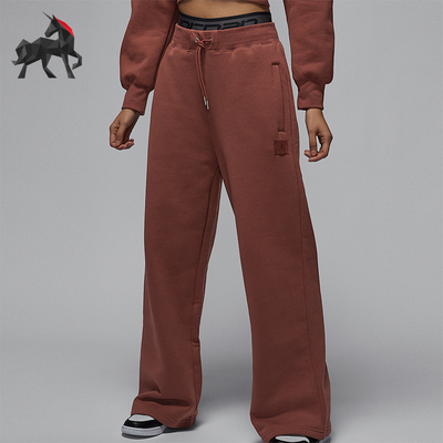 Nike/耐克正品Jordan Flight Fleece女士加绒长裤FV7156-231