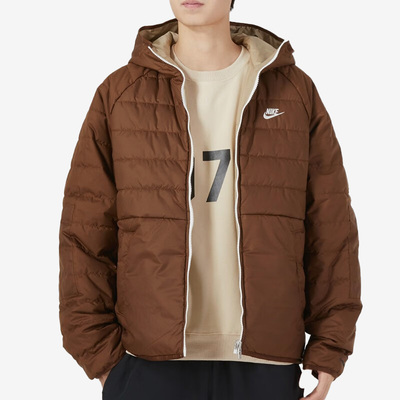 Nike/耐克正品冬季新款男子休闲保暖双面穿棉服DH2784-247