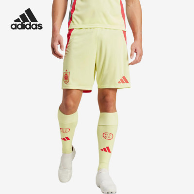 Adidas阿迪达斯正品男款Spain 24 Away Shorts客场球衣IM8891