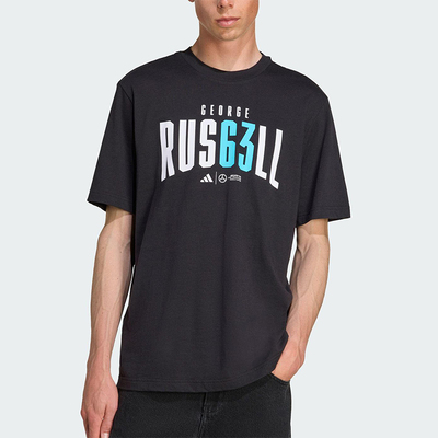 Adidas/阿迪达斯正品2025夏季款男士圆领休闲印花宽松短袖JZ8905