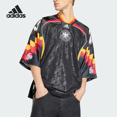 Adidas/阿迪达斯正品三叶草男士针织休闲球衣短袖T恤KD5980