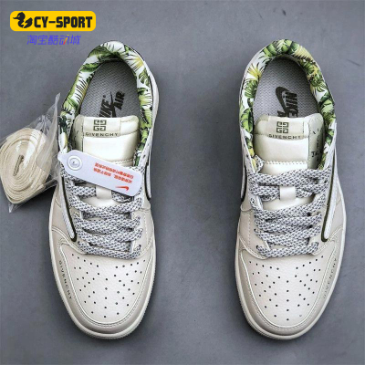 Nike/耐克正品JORDANAirJordan1Low新款白绿色经典板鞋DZ3140-102