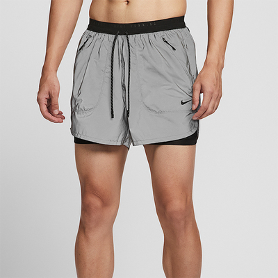 Nike/耐克正品2025男士耐穿二合一反光跑步透气短裤IM6268-010