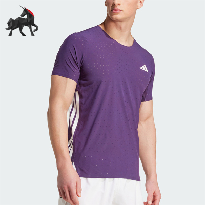 Adidas/阿迪达斯正品ADIZERORUNINGT-SHIRT男经典短袖T恤JV7171