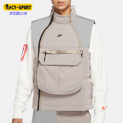 耐克男子休闲保暖棉马甲