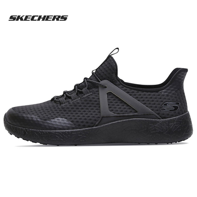 Skechers/斯凯奇正品  BURST 新款男鞋一脚套网面运动跑步鞋