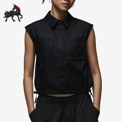 Nike/耐克正品Jordan Poolside 女士无袖经典梭织上衣HJ0056-010