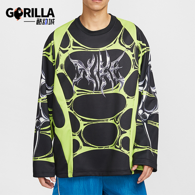 Nike/耐克正品Project F.R.O.G男士印花圆领宽松球衣IF1295-010