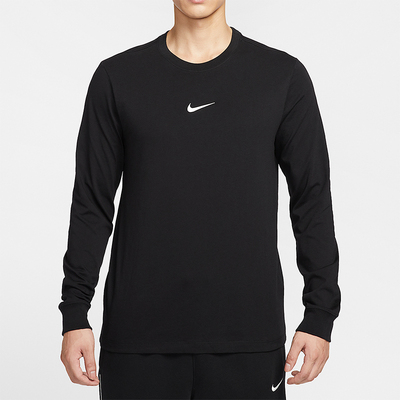 Nike/耐克正品2025春秋款男士套头篮球运动长袖T恤上衣HV1771-010