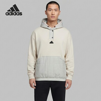 阿迪达斯男士简约休闲卫衣