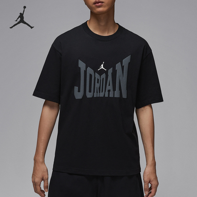 Nike/耐克正品Jordan男士休闲印花圆领经典透气短袖HV3895-010