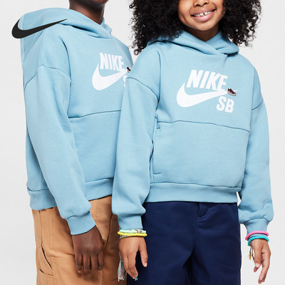 Nike/耐克正品新款大童宽松透气保暖卫衣套头衫FD3154-464