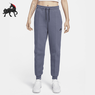 Nike/耐克正品春秋女士运动系带针织束脚弹力休闲长裤FB8330-003