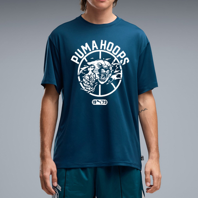 Puma/彪马正品TEAM ROAR Training男士运动短袖T恤529200-02