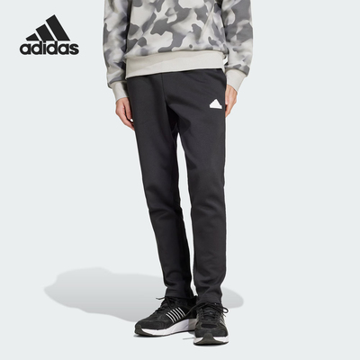 Adidas/阿迪达斯官方正品M FI DBLKNT PT男士休闲训练长裤JI6323