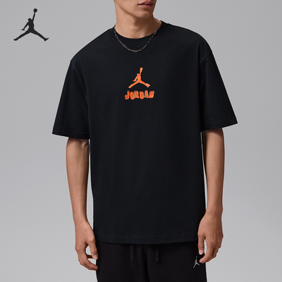 Nike/耐克正品JORDAN男士针织圆领运动透气经典短袖T恤IR6309-010