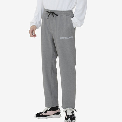 New Balance新百伦正品男款系带针织耐磨宽松休闲裤AMP35091-AG