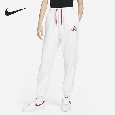 Nike/耐克正品春季新款女子运动训练加绒束脚长裤FD4069-121