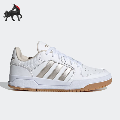 阿迪达斯男女款休闲低帮简约板鞋