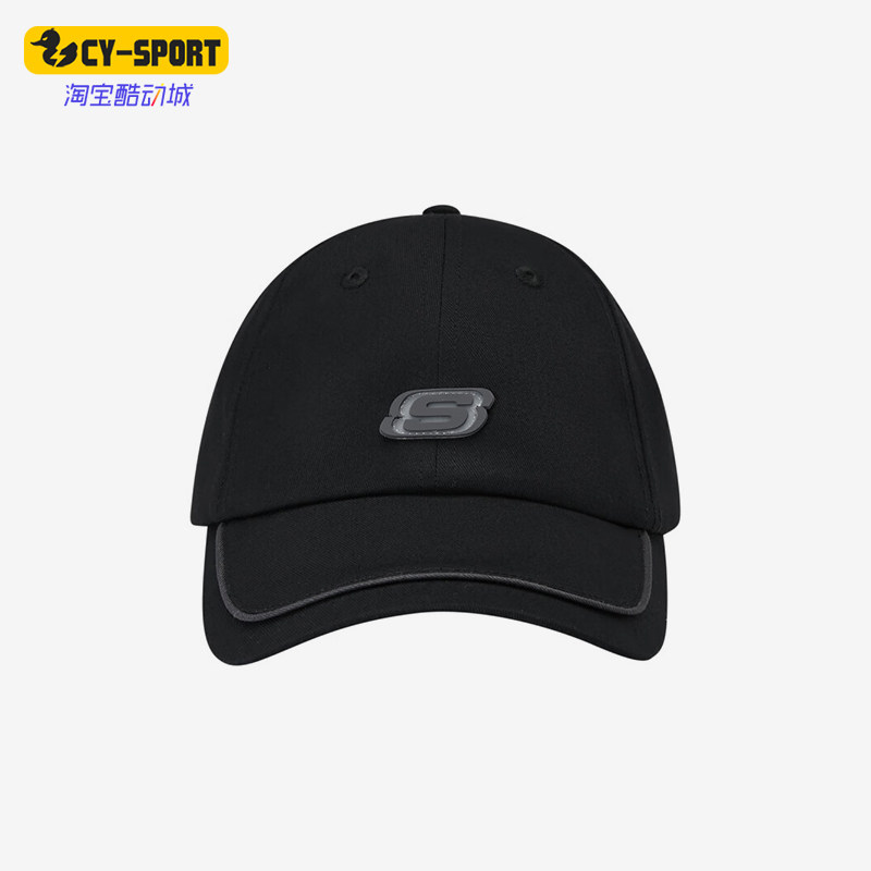 Skechers/斯凯奇正品新款男女经典印花休闲舒适防晒运动棒球帽
