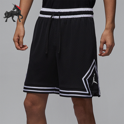 Nike/耐克正品JORDAN男士篮球透气系带休闲运动短裤HF9911-010