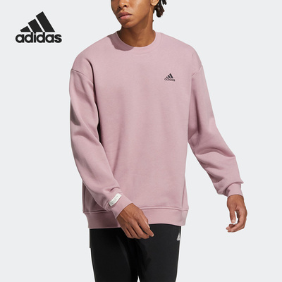 阿迪达斯男子运动长袖圆领卫衣