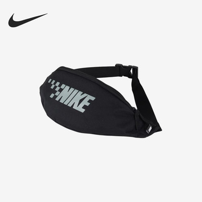 Nike耐克正品Heritage男女休闲拉链腰带3L有夹层腰包FJ4813-010