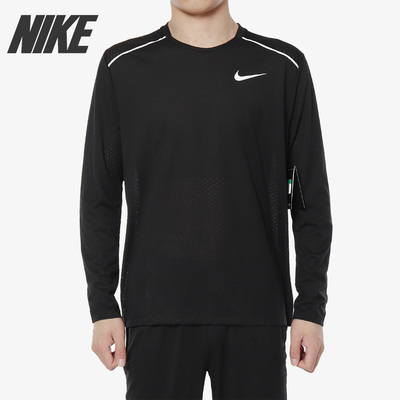 耐克nike正品男子跑步长袖t恤