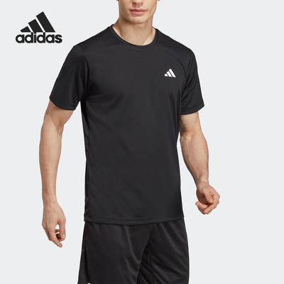 阿迪达斯男子运动短袖