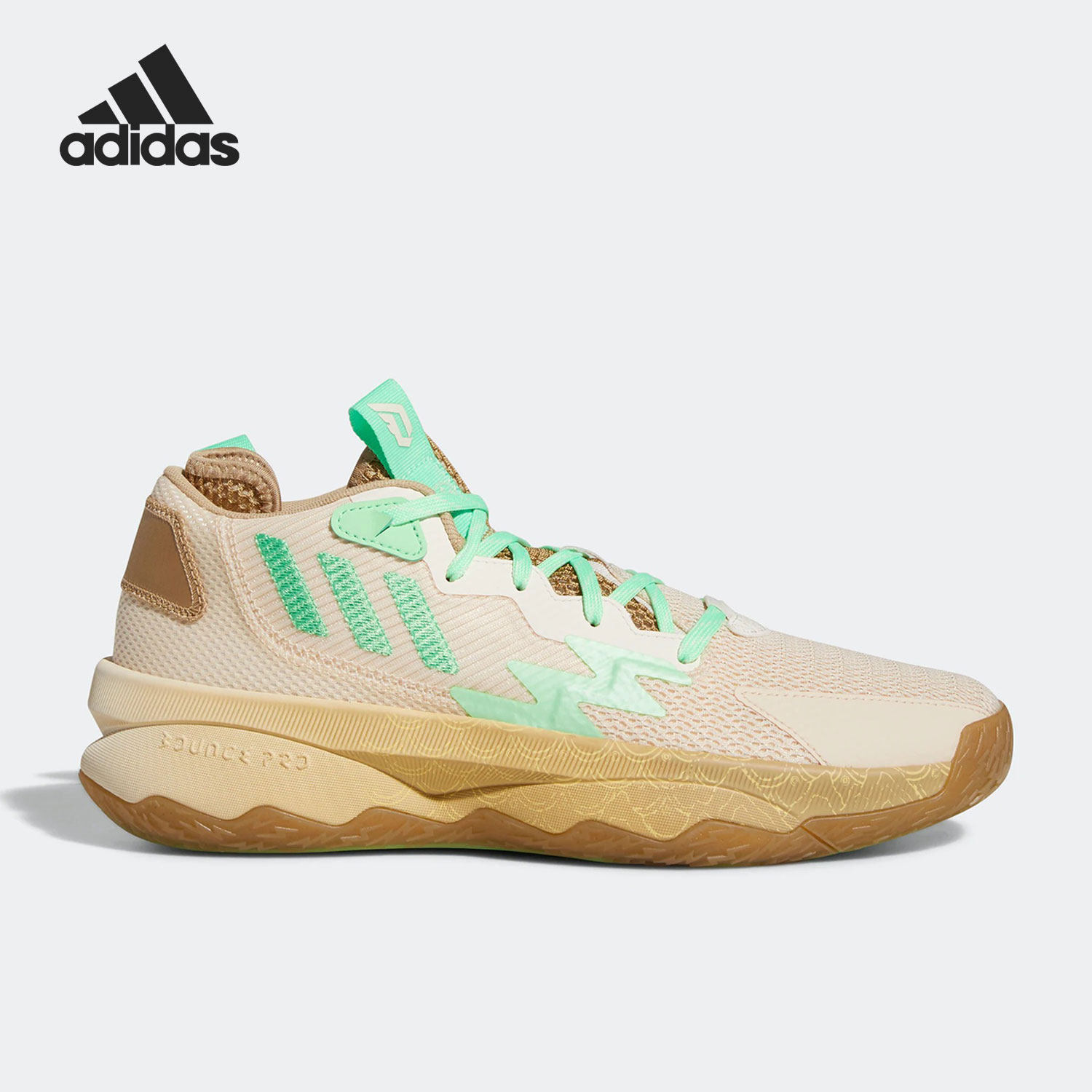Adidas/阿迪达斯官方正品DAME 8利拉德8代签名版男子篮球鞋FZ6005