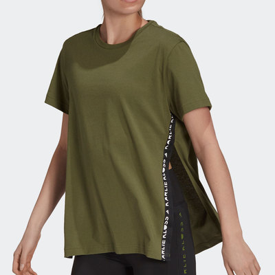 阿迪达斯女士运动透气T恤