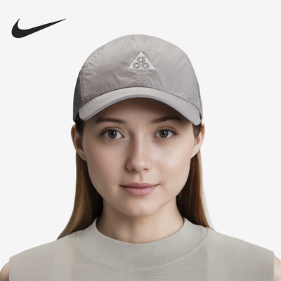 Nike/耐克正品2025新款男女户外运动软顶帽棒球帽FB6533-009